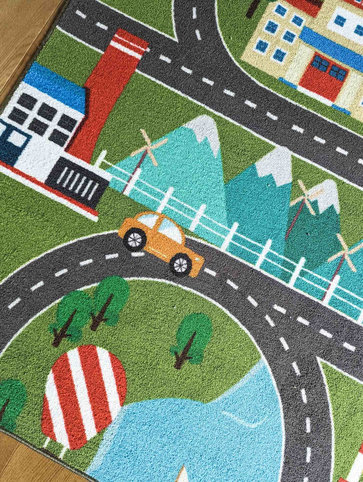 Bilbana - Bilmatta till barnrum - Nylanders Mattor