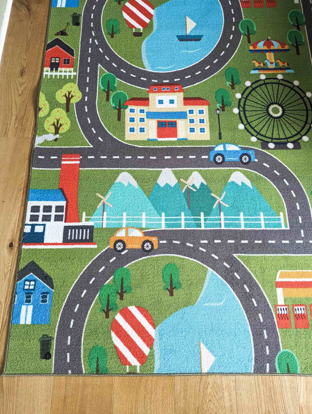 Bilbana - Bilmatta till barnrum - Nylanders Mattor